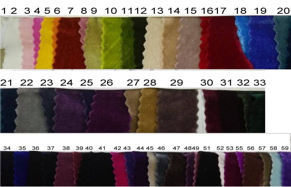 Color swatches